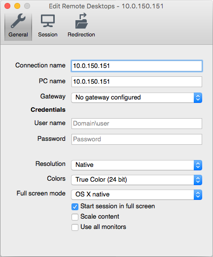 Rdp — Fudo Pam 40 System Documentation