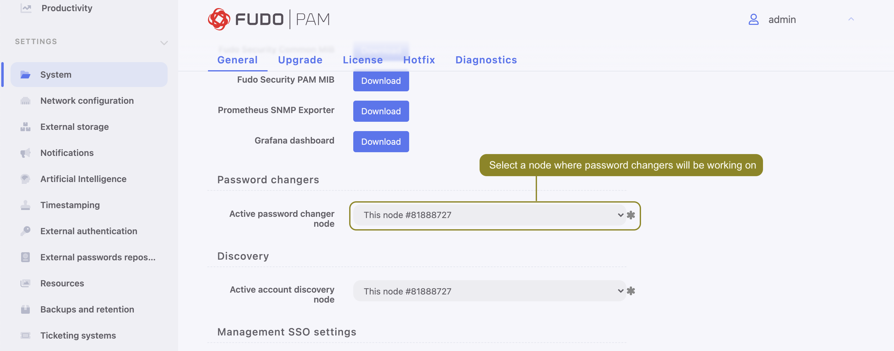 Password changers - active cluster node — Fudo PAM 5.1 - System Documentation